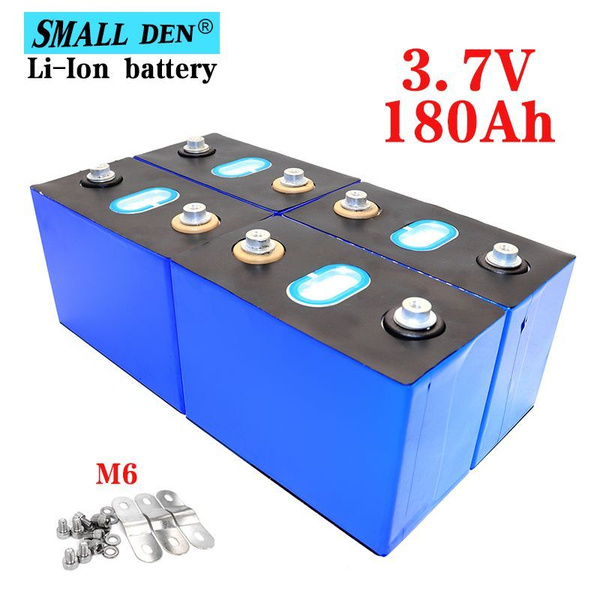 1 - 4PCS Новый 3,7V 180Ah Заряженный литиевый аккумулятор 3,7V мощный ...