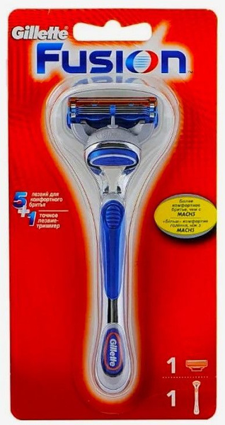 Мужской станок Gillette Fusion - купить с доставкой по выгодным ценам в ...