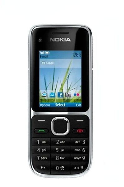 Мобильный телефон PNokia C2-01, светло-серый, черный - купить по выгодной цене в интернет ...
