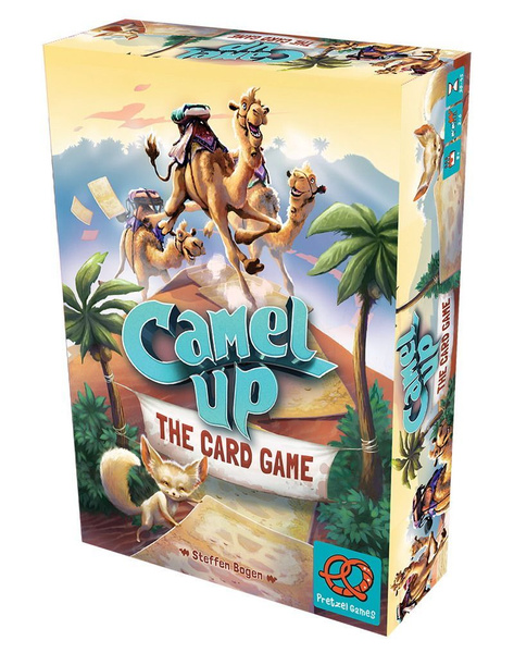 Настольная игра Camel Up The Card Game (По верблюдам! Карточная версия ...