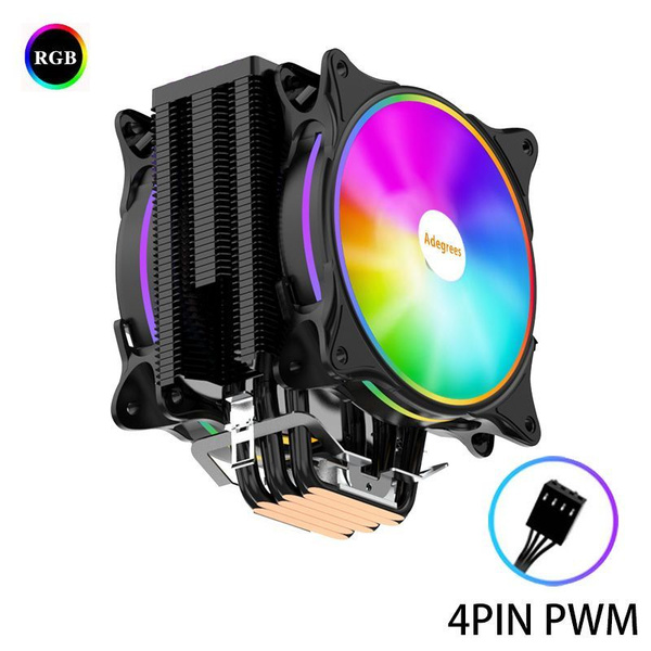 RGB Кулер для процессора для Intel 1366 1700 1200 1151 1150 1155 1156 ...