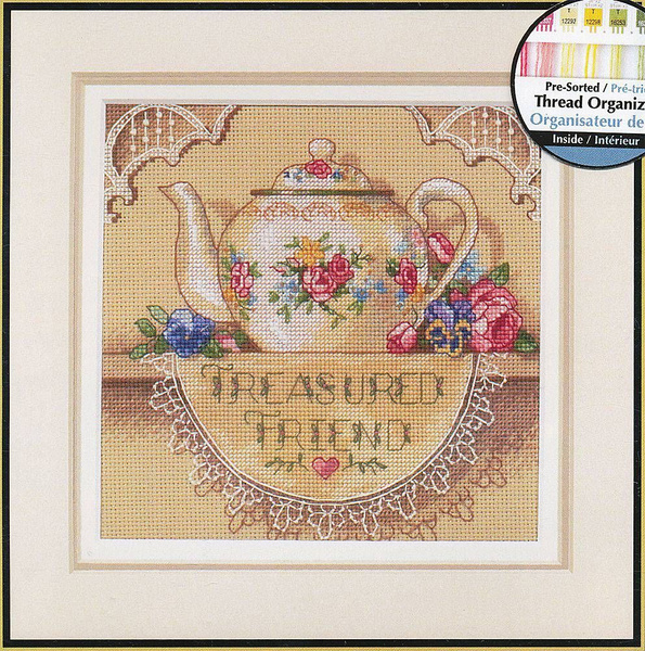 Набор для вышивания крестом Чайничек арт. 6904 Dimensions 15x15 см ...