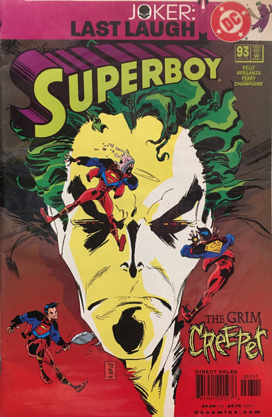 SuperBoy #93 Dec 01. The Grim Creeper. Joker: Last Laugh. DC Comics. Оригинальный комикс на ...