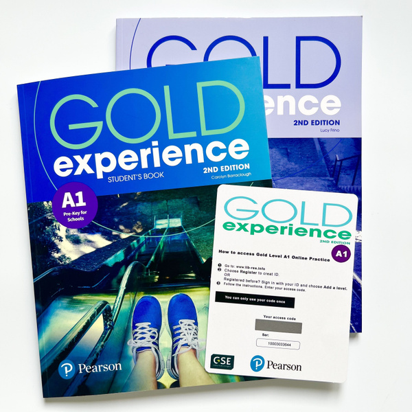 Gold Experience A1 (2nd Edition) ПОЛНЫЙ КОМПЛЕКТ: Student's Book ...