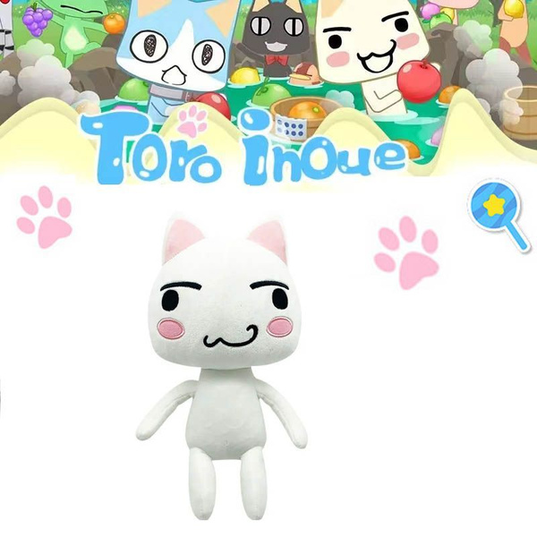 Inoue Toro Cat/Детские плюшевые игрушки, кот Иноуэ Торо 28cm - купить с ...
