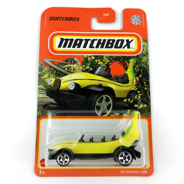 Машинка Matchbox BIG BANANA CAR 1/64 Metal Die-cast Model Toy Car ...
