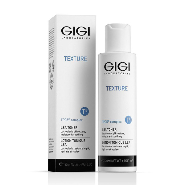 GIGI Texture LBA Toner, Тоник увлажняющий с Лактобионовой кислотой, 120 ...