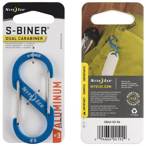 Карабин Nite Ize S-Biner Aluminum Dual Carabiner #3 - купить с ...