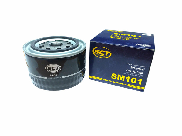 Фильтр масляный SCT ВАЗ-2108-2112 SM101 - купить по выгодным ценам в интернет-магазине OZON ...