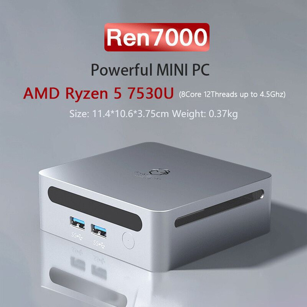 Купить компьютер GenMachine MINI PC GEN-7530U, по низкой цене: отзывы ...