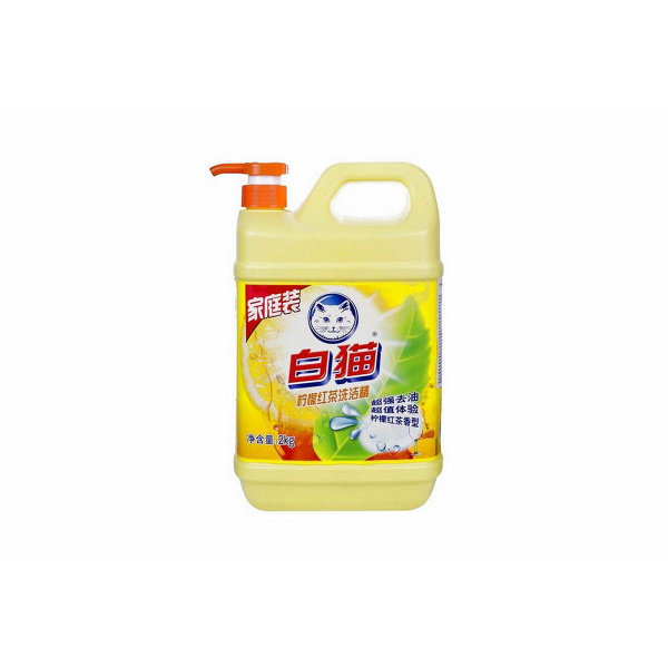 Средство для мытья посуды BAIMAO Whitecat Lemon Black Tea Dishwashing ...