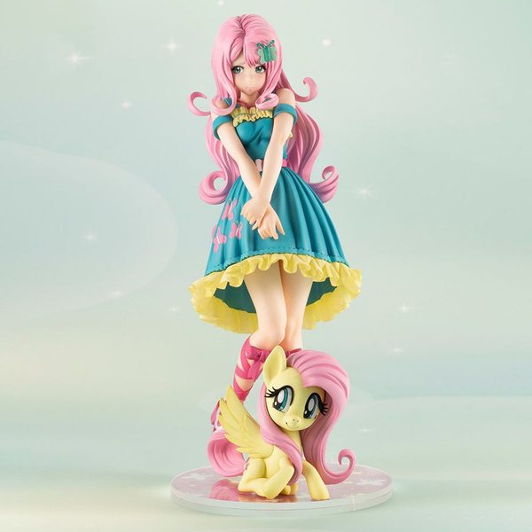 Аниме фигурка/ Дружба это Чудо(My little pony) - Флаттершай,22cm ...
