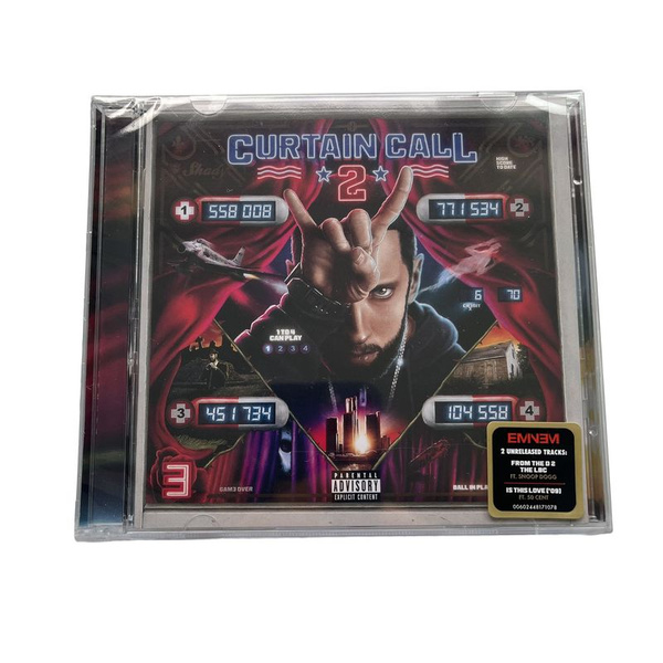 CD Эминем Eminem Curtain Call 2 New Songs + Selections 2CD Albums ...