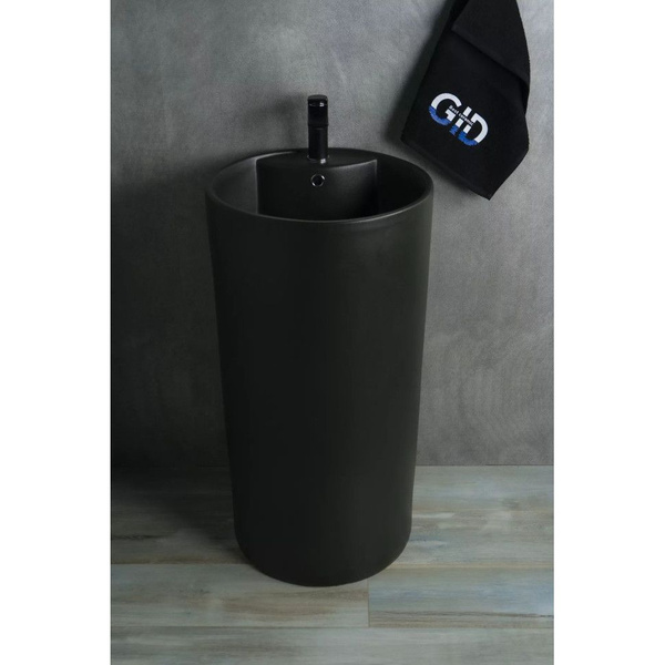 Раковина GID 221822x45 см, черный купить по доступной цене с доставкой ...