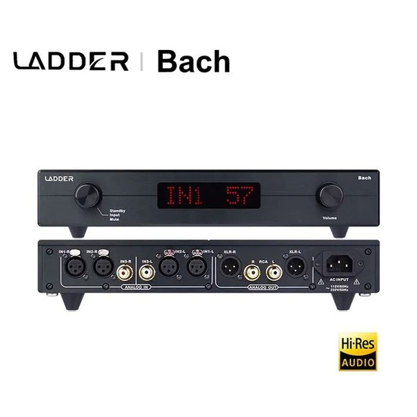 Цифро-аналоговый преобразователь Ladder, LADDER Bach, LADDER Bach ...