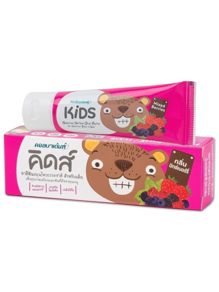 Kolbadent Органическая паста для зубов и десен Kids Natural Oral Paste ...