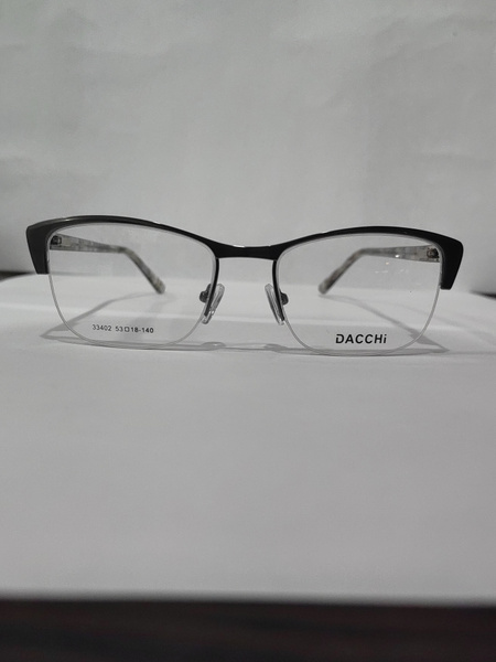 Оправа для очков женская полуободковая Dacchi купить на OZON по низкой цене (1275133027)