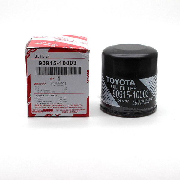 Фильтр масляный Toyota 90915-10003 - купить по выгодным ценам в ...