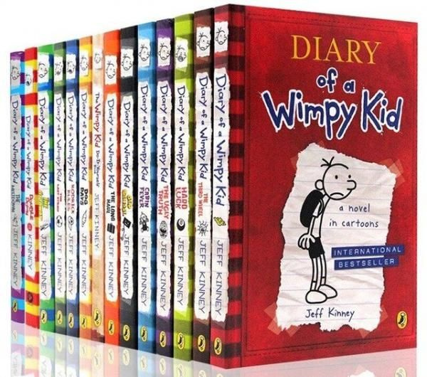 Diary of a Wimpy Kid Box Set 16 Books | Kinney Jeff купить на OZON по ...