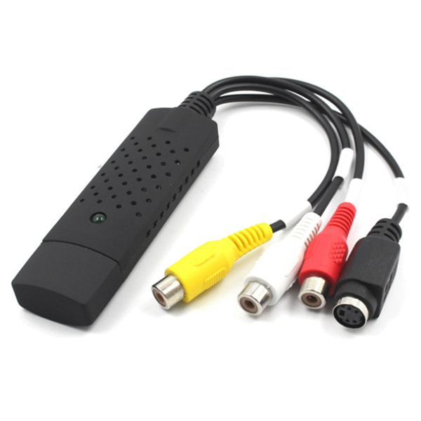 (O063)USB-карта видеозахвата, конвертер аудио-видео для RCA в USB ...