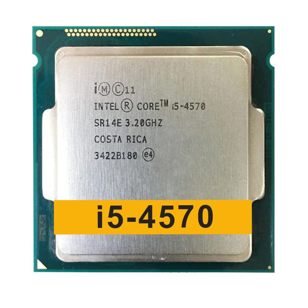 Процессор Intel i5-4570 Core i5 4-го поколения, OEM (без кулера), 4 яд ...