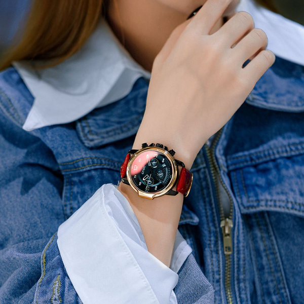 GUOU Часы наручные Кварцевые Guou 8216 - купить с доставкой по выгодным ...