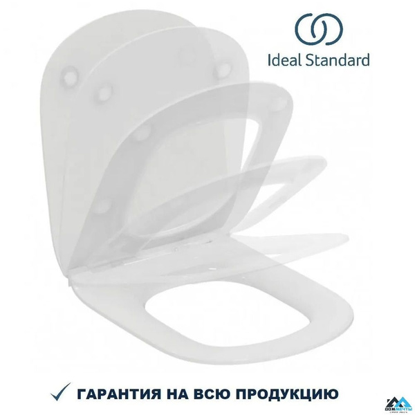 Тонкое сидение и крышка для унитаза Ideal Standard Tesi T352701 ...