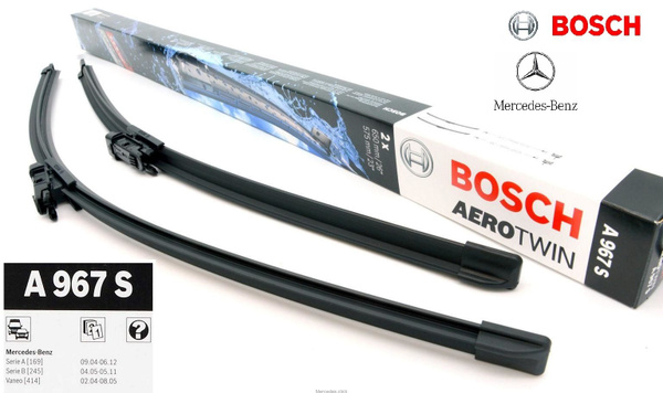 Комплект бескаркасных щеток стеклоочистителя Bosch 3397118967 ...