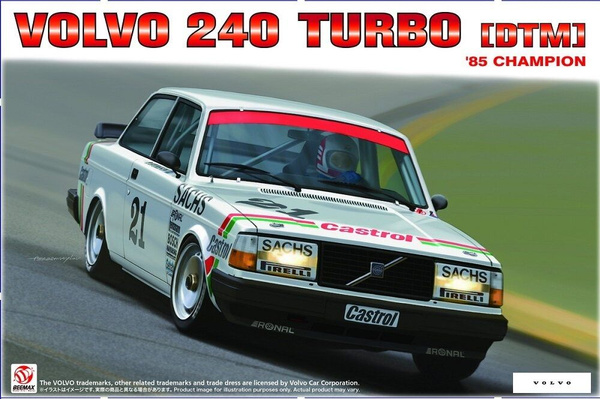 Сборная модель автомобиля Beemax Model Kits Volvo 240 Turbo (DTM) No ...