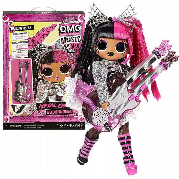 Кукла Лол ОМГ Леди Металл LOL Surprise OMG Remix Rock Metal Chick ...