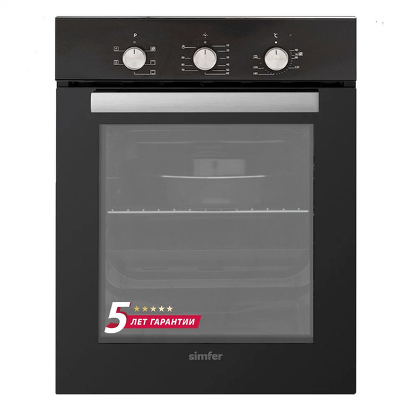 Simfer духовой шкаф B4ES16022, 45 см - купить с доставкой по выгодным ценам в интернет-магазине ...