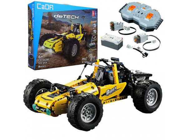 Радиоуправляемый конструктор CADA deTech багги (522 детали) - C51043W ...