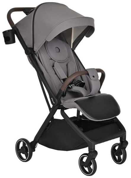 Коляска прогулочная Pituso MATRIX A19, серый - купить с доставкой по выгодным ценам в интернет ...