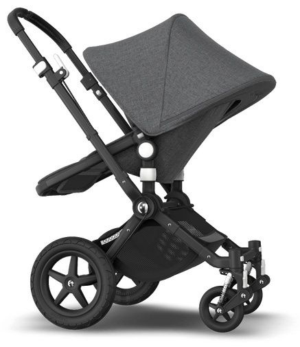 Коляска универсальная 2 в 1 Bugaboo Cameleon 3 Plus, черный, серый - купить с доставкой по ...