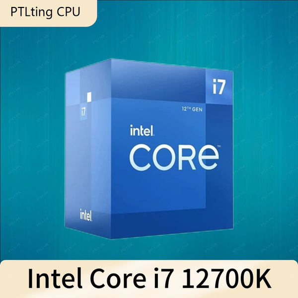 Процессор Intel Core i7 12-го поколения, BOX (без кулера), 12 яд., 3.6 ...