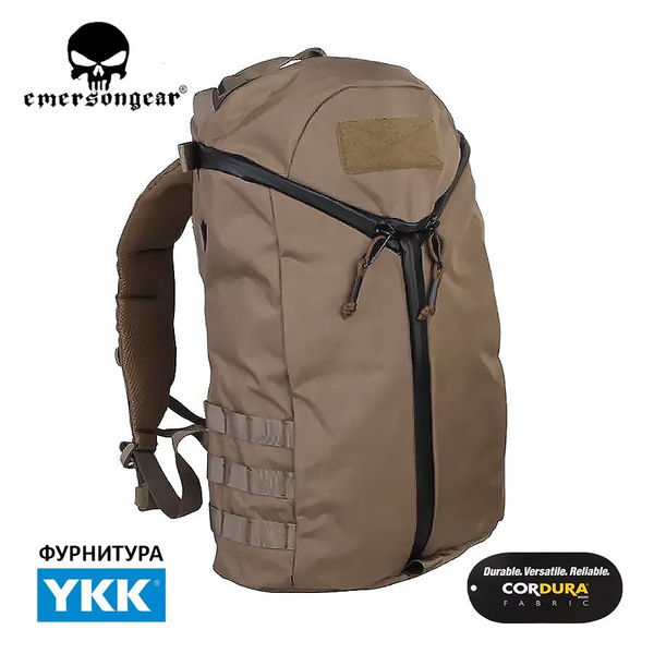 Рюкзак тактический 20 литров EmersonGear Y ZIP City Assault Pack Coyote ...