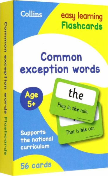 Common Exception Words Flashcards - купить с доставкой по выгодным ...