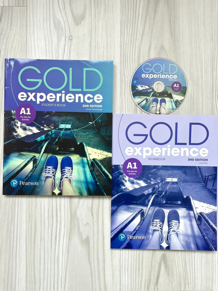 Gold Experience (2nd Ed) A1 Student's Book+Work Book+Диск купить на ...