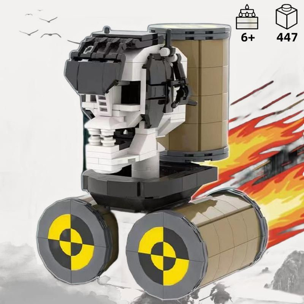 Конструктор Скибиди туалет/skibidi toilet,Skeleton Toilet Man 447PCS ...