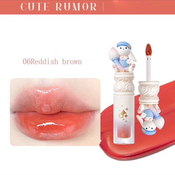 Cute Rumor Lip Gloss Питательная увлажняющая жидкая помада купить на ...