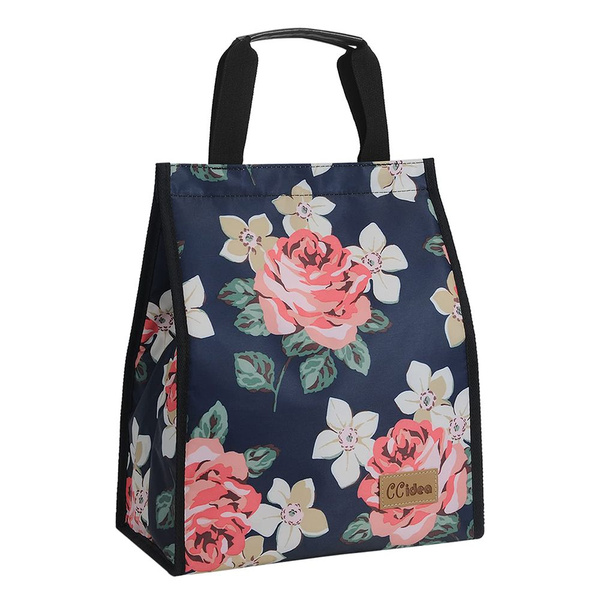 Термосумка для ланч-бокса, темно-розовый, держит температуру 6 ч ...