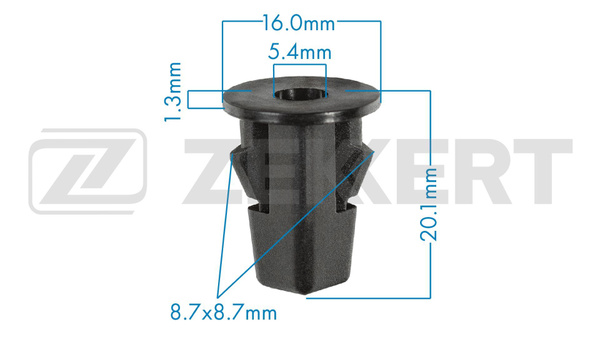 Клипса крепежная автомобильная, 1 шт. купить по выгодной цене в ...