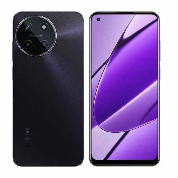 Смартфон realme 11 8/128Gb черный (RMX3636) - купить по выгодной цене в ...