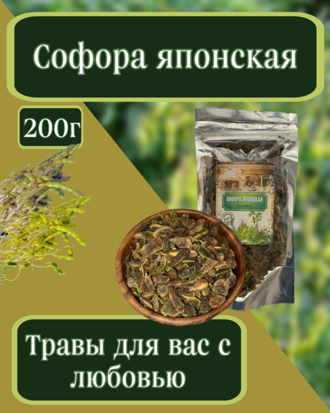 Софора японская, плоды 200гр - купить с доставкой по выгодным ценам в ...