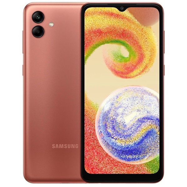 Смартфон Samsung Galaxy A04 4/64GB SM-A045/DSC Copper - купить по ...