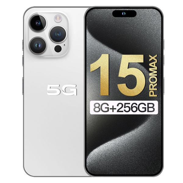 Характеристики Смартфон l15 Pro Max телефоны смартфоны 8/256 ГБ, белый ...