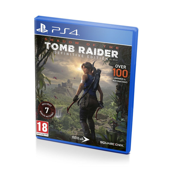 Игра Shadow of the Tomb Raider Definitive Edition (PlayStation 4, PlayStation 5, Русская версия ...