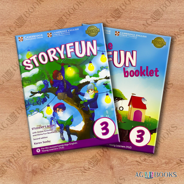 Storyfun (2nd) 3 Students books + Home Fun Booklet + CD - купить с ...