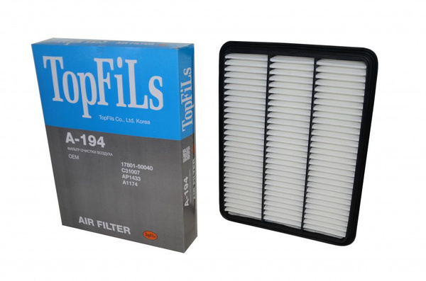 Фильтр воздушный TopFils TF-194 - купить по выгодным ценам в интернет-магазине OZON (1362376390)