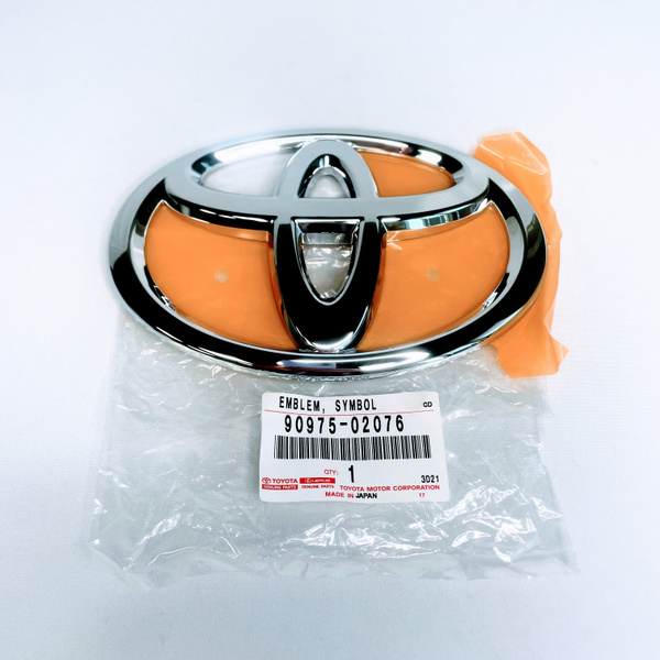 Эмблема Toyota решетки радиатора Land Cruiser Toyota 9097502076 ...
